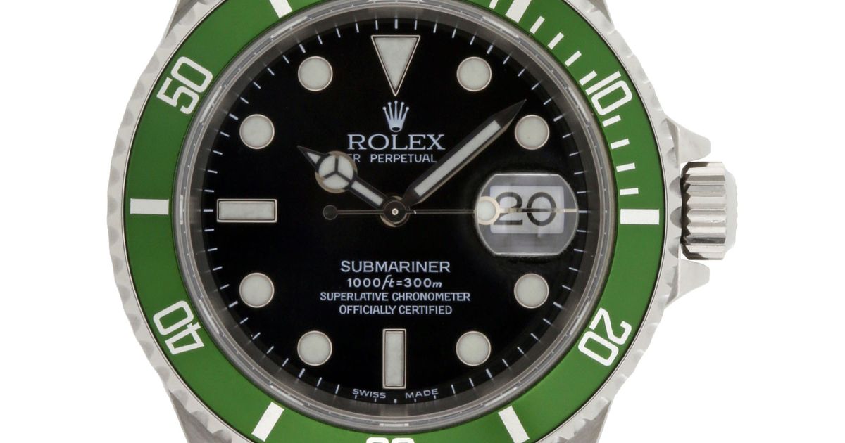 Rolex Submariner Ref 16610LV "Fat Four " Never Polished | Mastrolorenzi